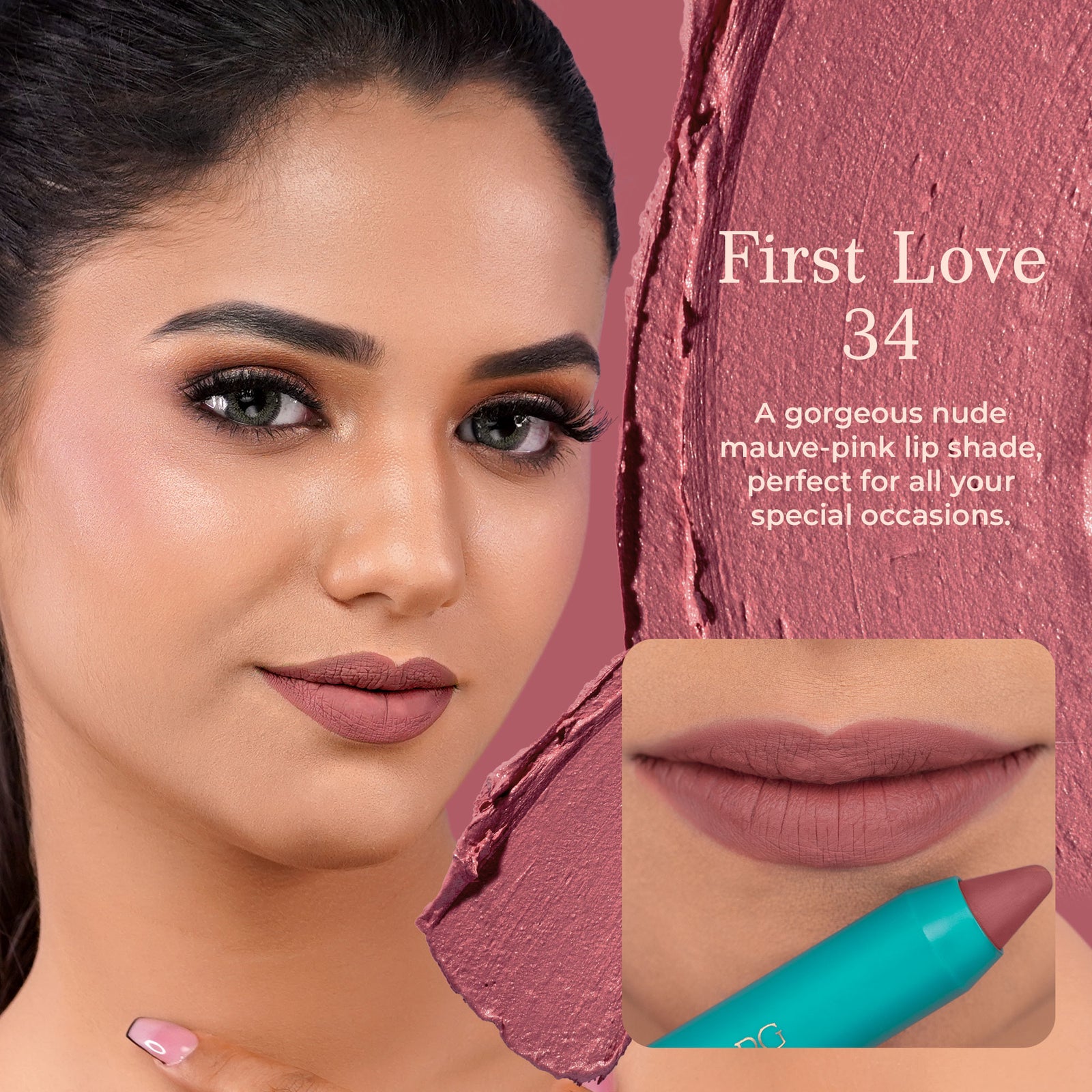 Creamy Matte Lip Crayon - First Love